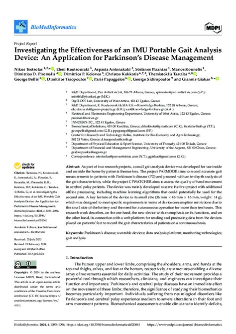 Pdf Investigating The Effectiveness Of An Imu Portable Gait Analysis