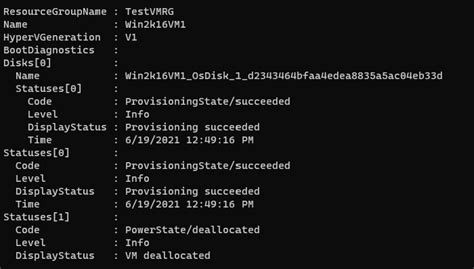 How To Get The Power State Of The Azure Vm Using Powershell