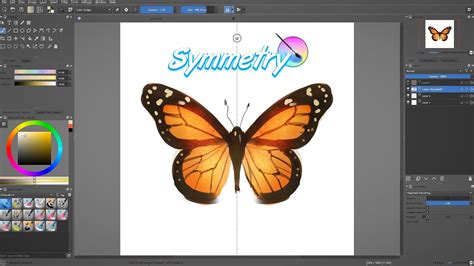 Krita Tutorial How To Paint In Symmetry YouTube