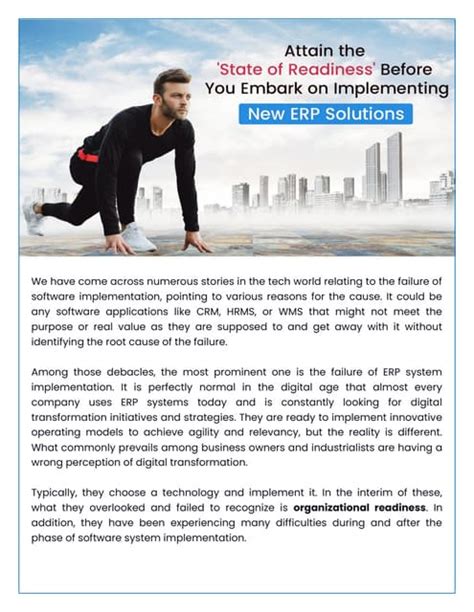 The Pathway For Successful Erp Implementation Pdf Business Business And Finance