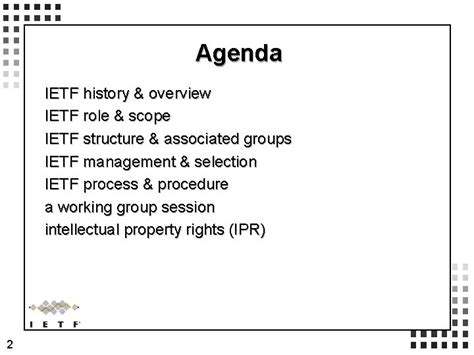 IETF Structure And Internet Standards Process Scott Bradner