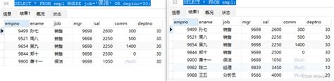 Mysql学习总结（查询所有字段、查询指定字段、查询去重数据、条件查询）sql查询包含某个字段的全部数据 Csdn博客