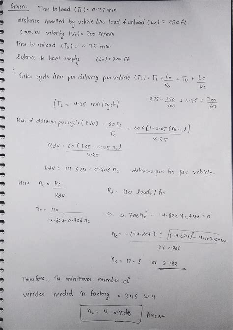 Solved An Automated Guided Vehicle System Is Being Proposed To Deliver Course Hero