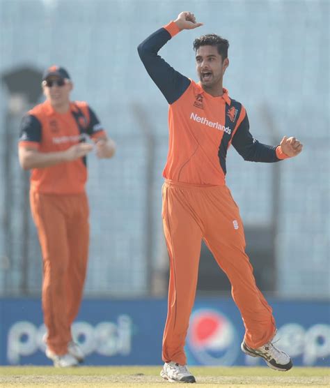 Ahsan Malik Celebrates Hashim Amlas Wicket