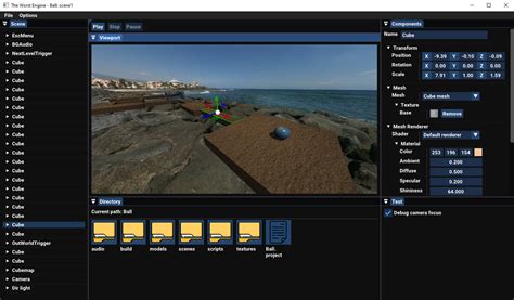 Github Vorobetsdmytrotwe The Game Engine Based On Opengl