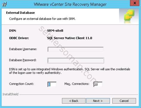 how to install site recovery manager srm 5 8 or 6 x part 2 using