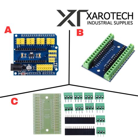 Arduino Nano I O Pin Expansion Terminal Adapter Block Screw Shield V1 0 Shopee Malaysia