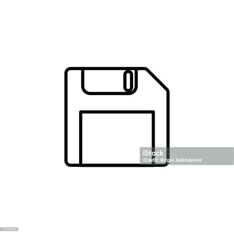 Floopy Disk Icon Stock Illustration Download Image Now Art