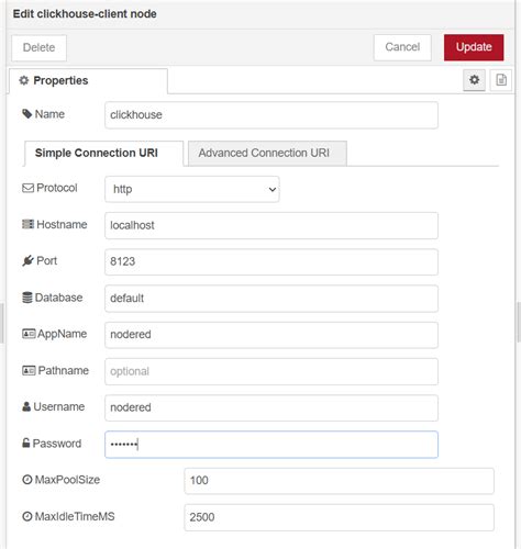 github breshinas node red contrib clickhouse