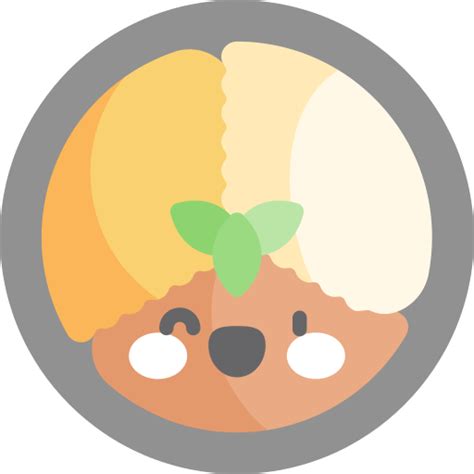 Neeps And Tatties Kawaii Flat Icon