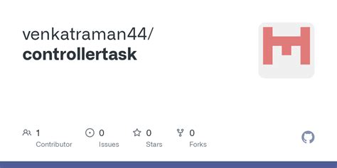Github Venkatraman Controllertask