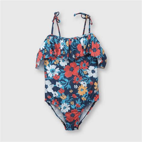 Ripley Traje De BaÑo NiÑa 55300 Azul Colloky