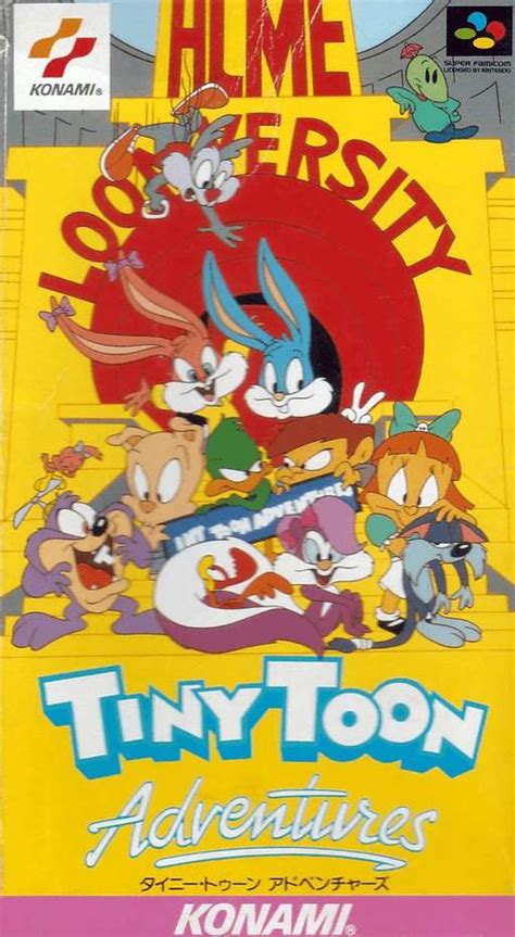 بازی ماجراجویی‌های Tiny Toon ژاپن ویرایش 1 Tiny Toon Adventures