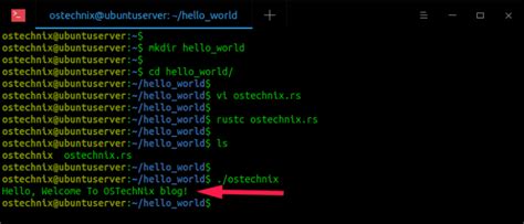 How To Install Rust Programming Language In Linux Ostechnix