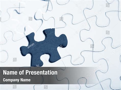 Jigsaw Puzzle Game Powerpoint Template Jigsaw Puzzle Game Powerpoint