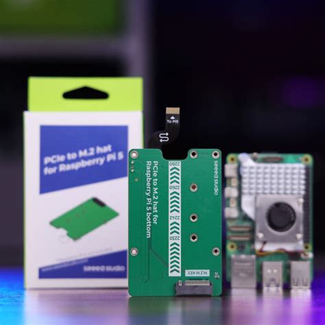 Pcie To M2 Hat For Raspberry Pi 5 Support Nvme Ssd Support Hailo88l