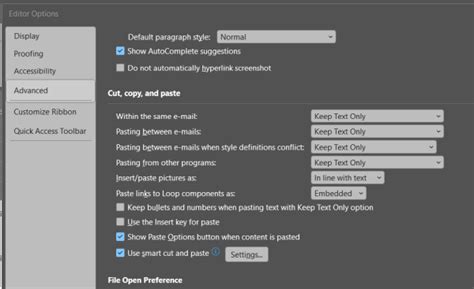 paste plain text with ctrl shift v word and other office 365