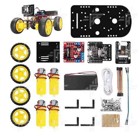 Smart Diy Voiture Kit 4wd Wi Fi Esp32 Caméra Débutant Kits Pour Arduino Eur 122 92 Picclick Fr