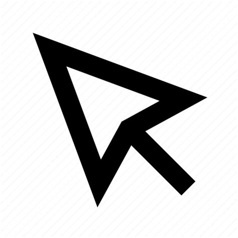 Cursor Pointer Arrow Click Icon Download On Iconfinder