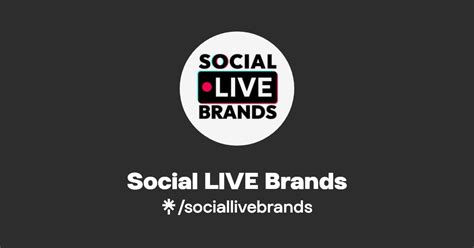 Social Live Brands Tiktok Linktree