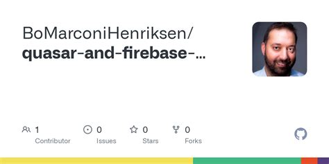 Github Bomarconihenriksenquasar And Firebase Authentication