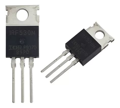 Kit 5 Peças Transistor Mosfet Irf530 Irf 530 Parcelamento Sem Juros