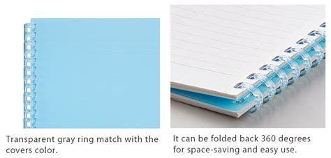 N 2724 Open Ring Note Books A5 Size Lihit Lab
