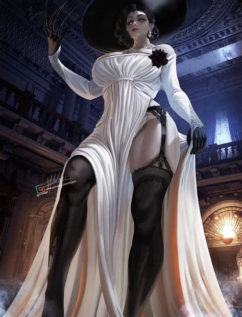Lady Dimitrescu By Hlulani On Deviantart