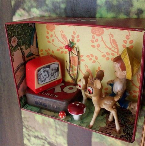 510 Dioramas Ideas In 2025 Altered Art Shadow Box Art Assemblage Art