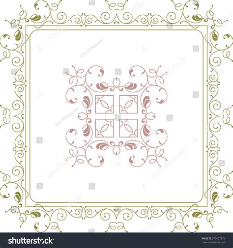 프레임 테두리 디자인 벡터 아트 스톡 벡터로열티 프리 573007876 Shutterstock