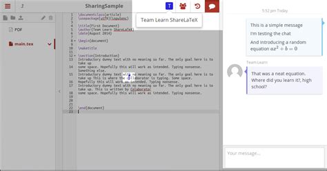 Soft Question Chatting About Mathematics With Real Time Latex
