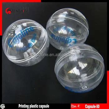 Clear Plastic Capsules For Vending Machine Plastic Capsule 50ps Buy