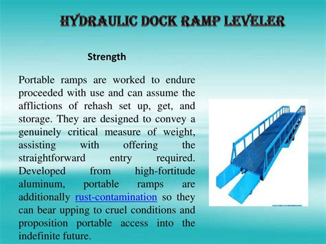 PPT Hydraulic Dock Ramp Leveler Hydraulic Ramp Leveler Hydraulic Ramp Lift Warehouse Dock Ramp