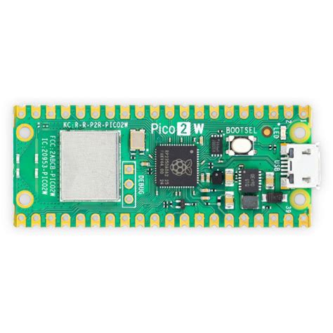 Купить Raspberry Pi Pico 2 W Bluetooth недорого Киев Украина Minicomp