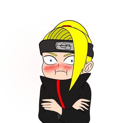 Deidara Chibi By Starweiser On Deviantart