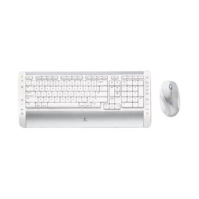 Logitech Cordless Desktop S Laser Ensemble Clavier Et Souris Sans Fil Rf Suisse