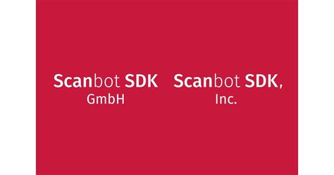 Scanbot Sdk Heißt Nun Offiziell Scanbot Sdk Gmbh Und Scanbot Sdk Inc