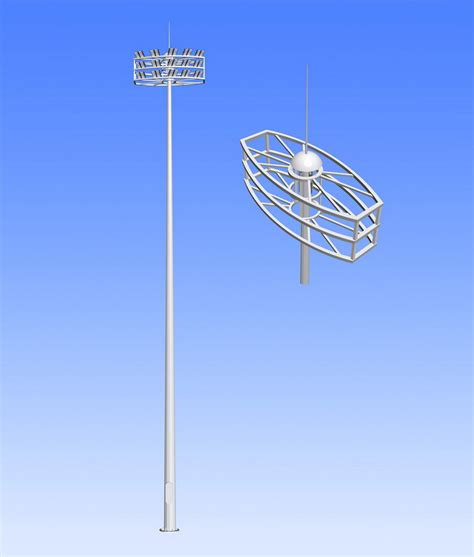 最新LED高杆灯报价 LED高杆灯厂家 扬州市朗旭照明