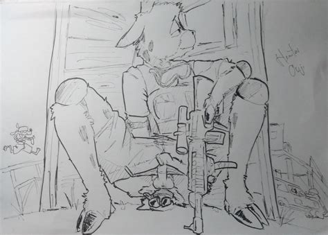 Rule 34 Airsoft Gun Anal Anal Sex Anthro Cervid Clothing Crouching