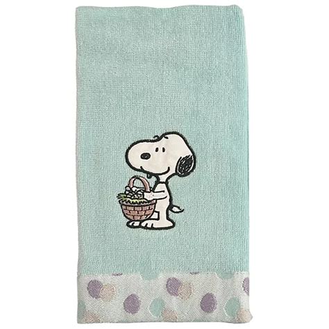 Peanuts Snoopy Easter Basket Hand Towel