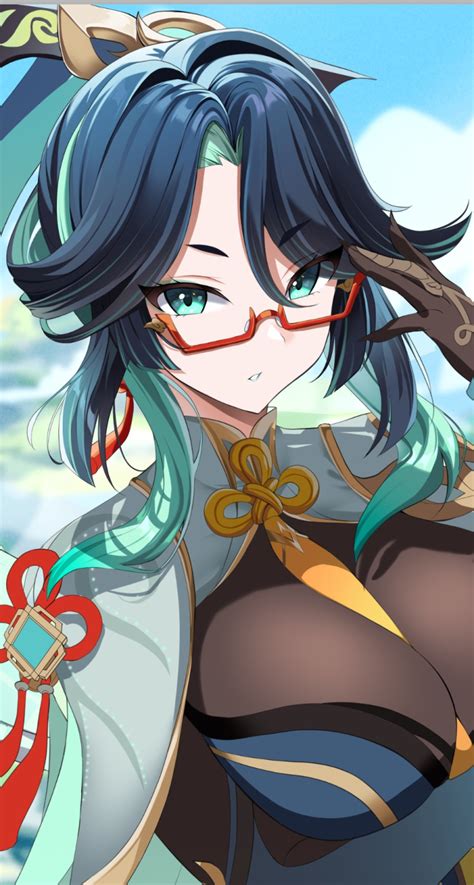 Xianyun Genshin Impact Drawn By Hiroki Hirokiart Danbooru