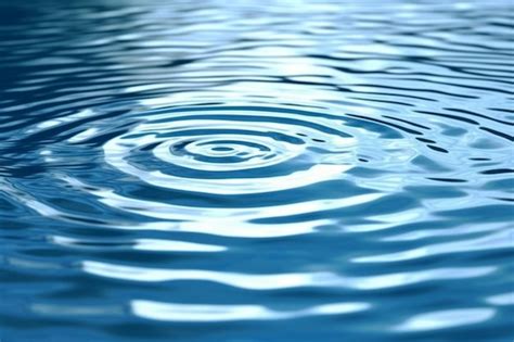 Premium Ai Image Abstract Water Ripples