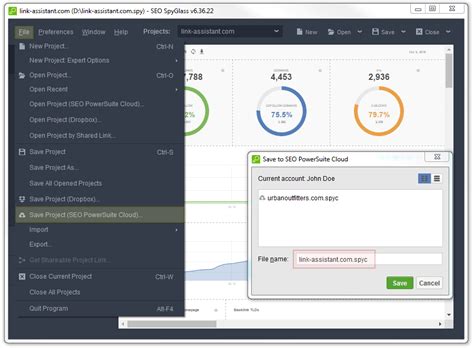 Seo Powersuite Cloud Storing Projects Online Seo Spyglass