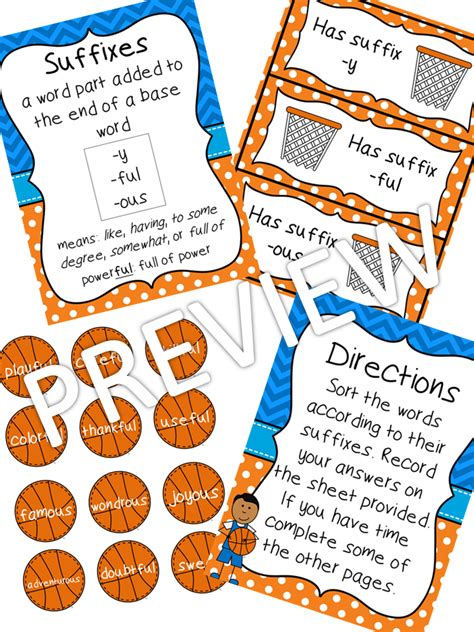 Suffix Sort Y Ful Ous Reading Center My Wordpress