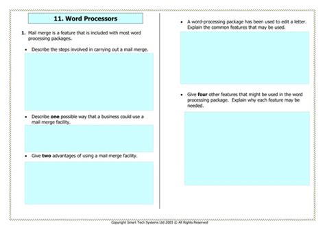 Ict Software Applications Part 2 Teaching Resources