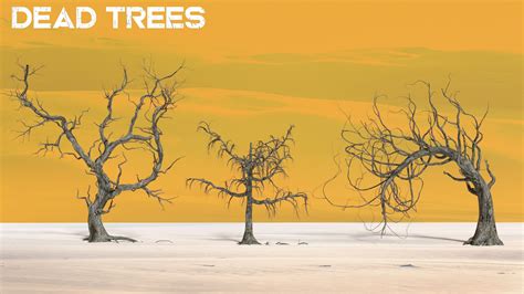 Artstation Dead Trees Game Assets Artstation Dead Trees Game Assets
