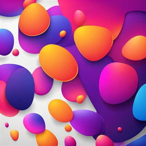 Premium Photo Abstract Modern Colorful Blob Background And Texture
