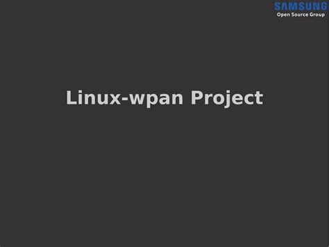 Run Your Own 6lowpan Based Iot Network Ppt