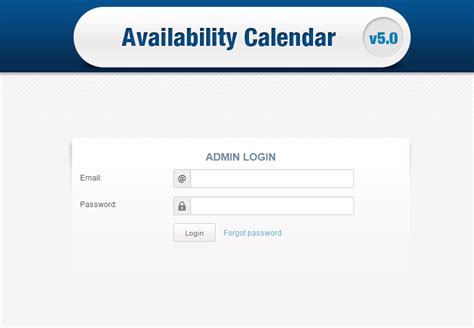 Availability Calendar Php Availability Calendar Script Phpjabbers