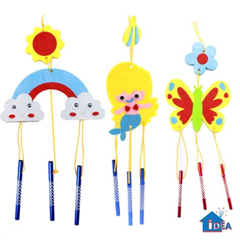 ของเล่นงานประดิษฐ์ ของเล่นdiy โมบายกุ๊งกิ๊ง บ้านไอเดีย Thaipick